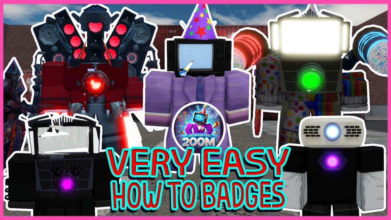 Roblox - How to get Badge in Toilet Roleplay [CELEBRATION UPDATE] - YouTube