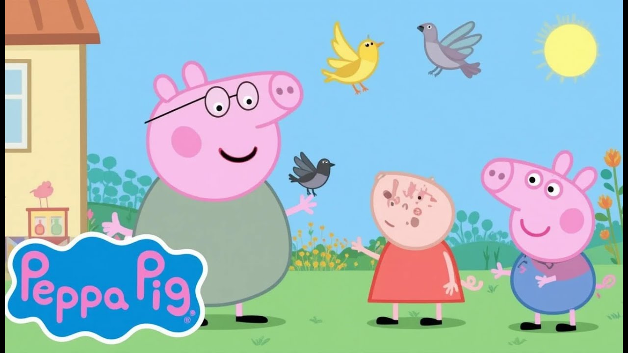 Peppa’s Sky-High Dream ☁️ | Helping a Bird Friend 🐦‍⬛ | Peppa Pig ...