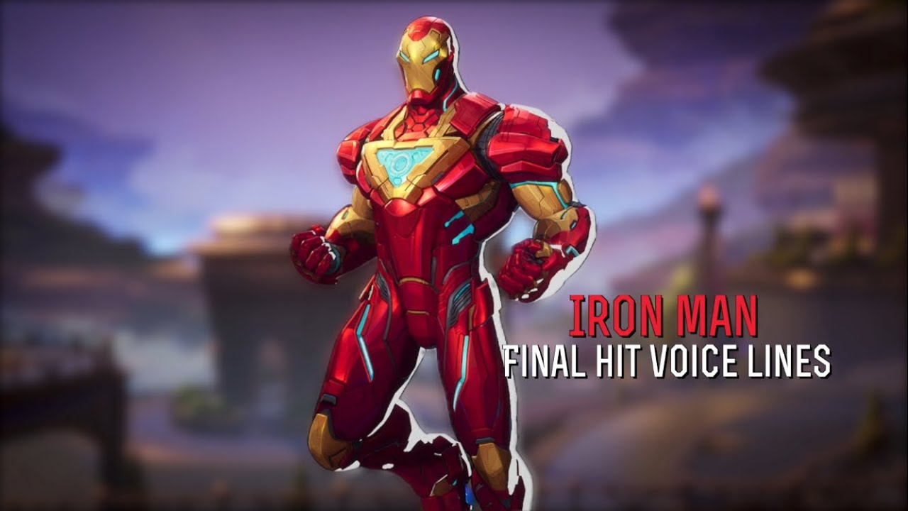 Iron Man’s Unique Final Hit Voice Lines - YouTube