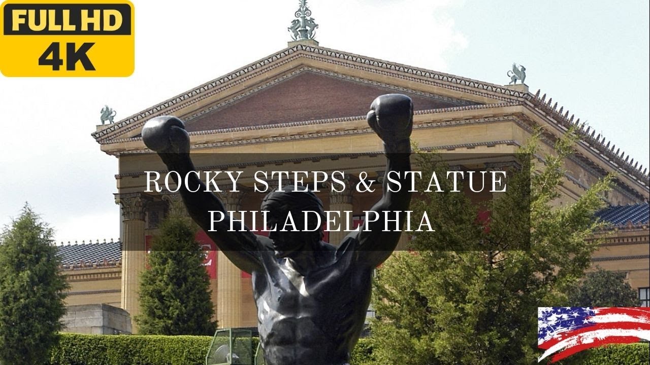 Rocky Steps and Statue in Philadelphia - YouTube