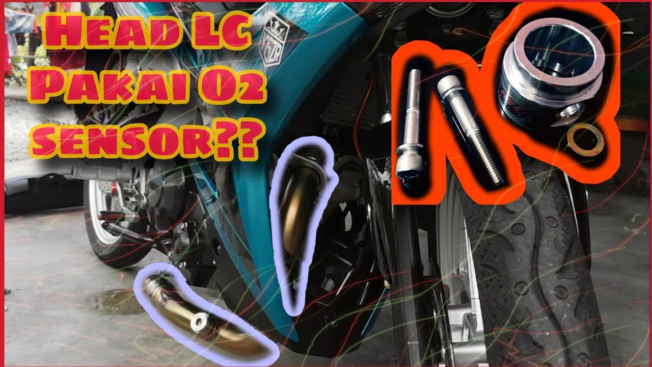 V#20 Pasang O2 Ekzos Sensor Adaptor Untuk Head LC masuk Y15ZR - YouTube