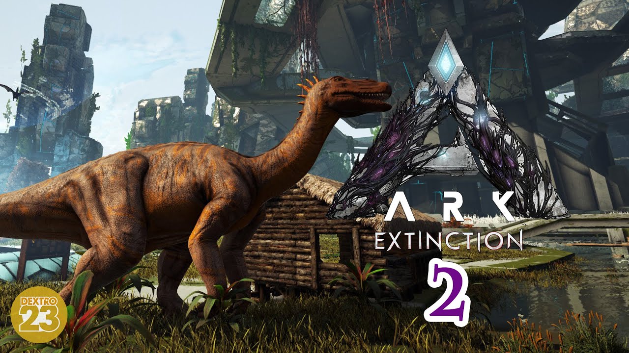 ARK Extinction #2 Coole Dinos im Dorf | Let's Play Gameplay Deutsch ...