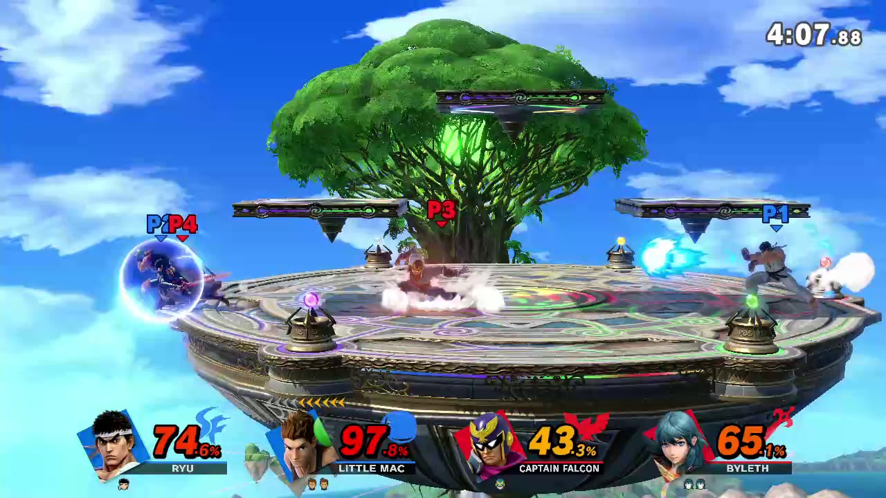 Super Smash Bros Ultimate - 1P: Daniel(Ryu) & 2P: David(Little Mac ...