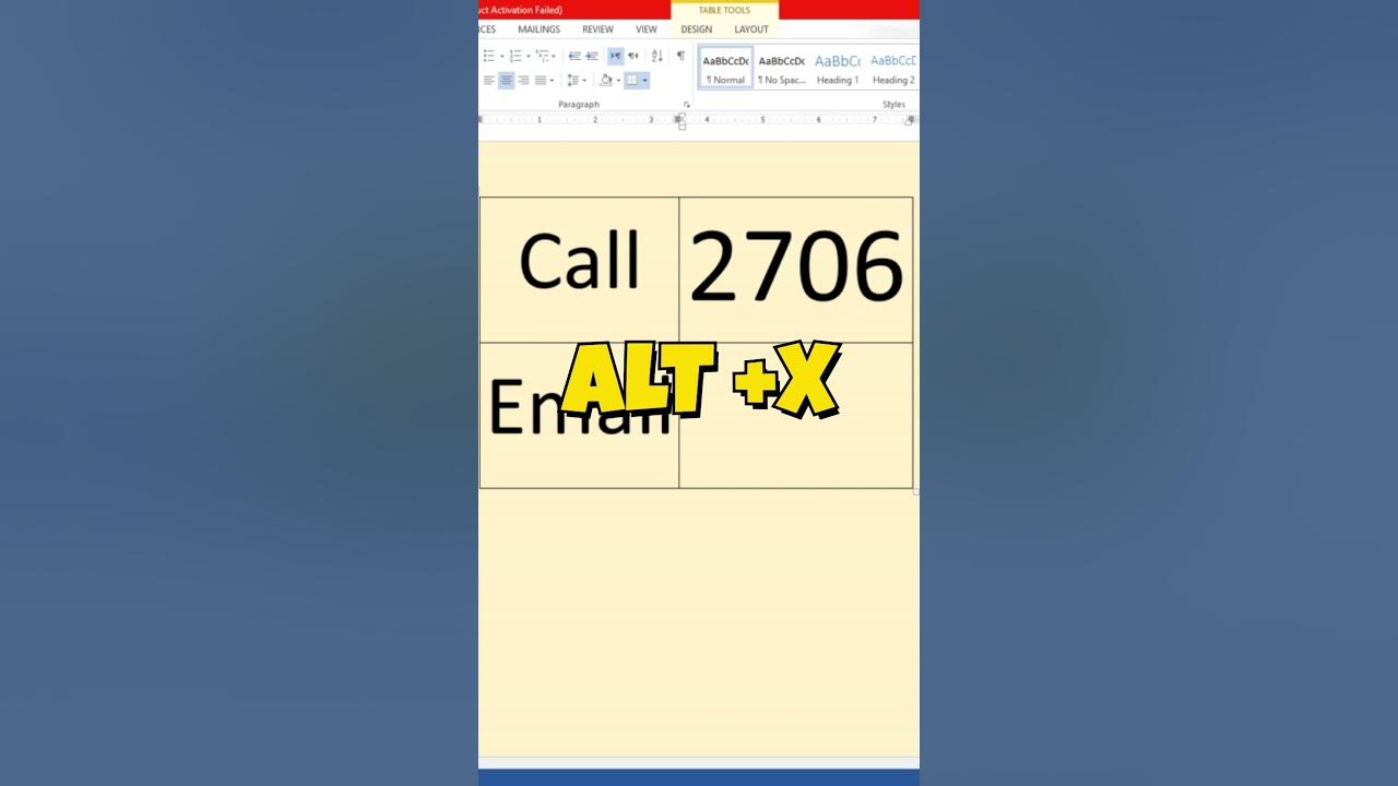 Insert Call & Email Icons in MS Word | Unicode Magic! - YouTube