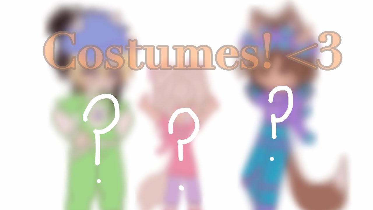 Halloween Costumes!💗🎃 // 🍼Age Regression🧸// Gacha Club - YouTube