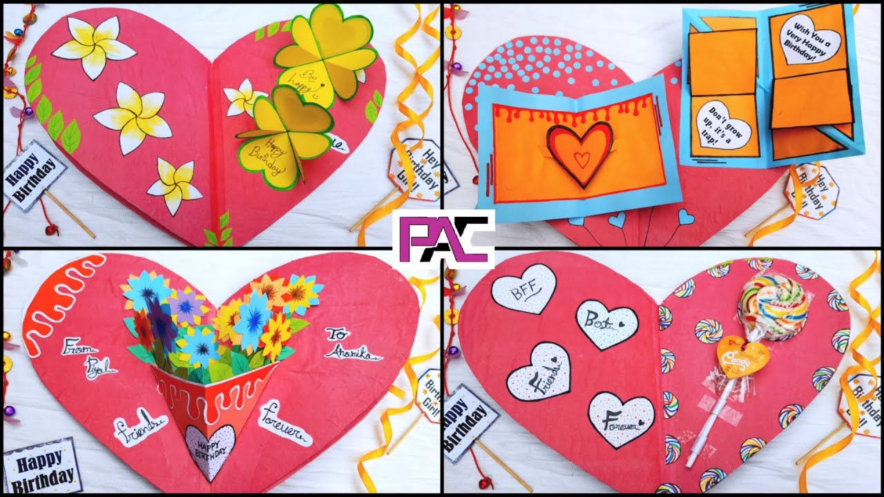 How To Make Birthday Diary For Friend ️ Scrapbook - YouTube