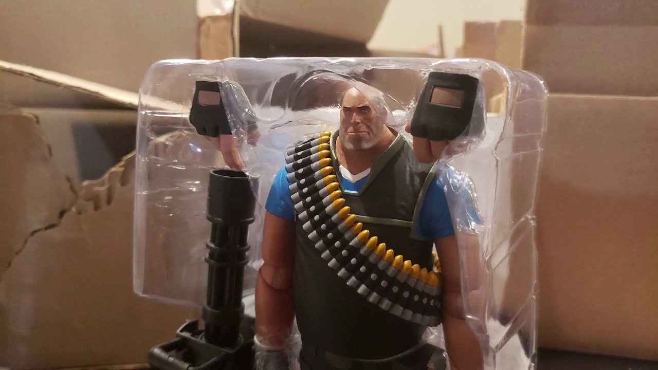 Heavy Action Figure Stop-Motion Unboxing | Team Fortress 2 - YouTube