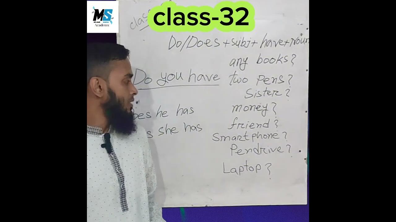 Class 32 - YouTube