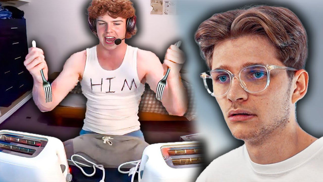 Dieser Junge steckt 2 Gabel in 2 Toaster (Experiment) - YouTube