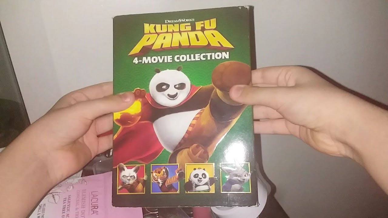Kung Fu Panda 4-Movie Collection (2024): DVD Overview - YouTube
