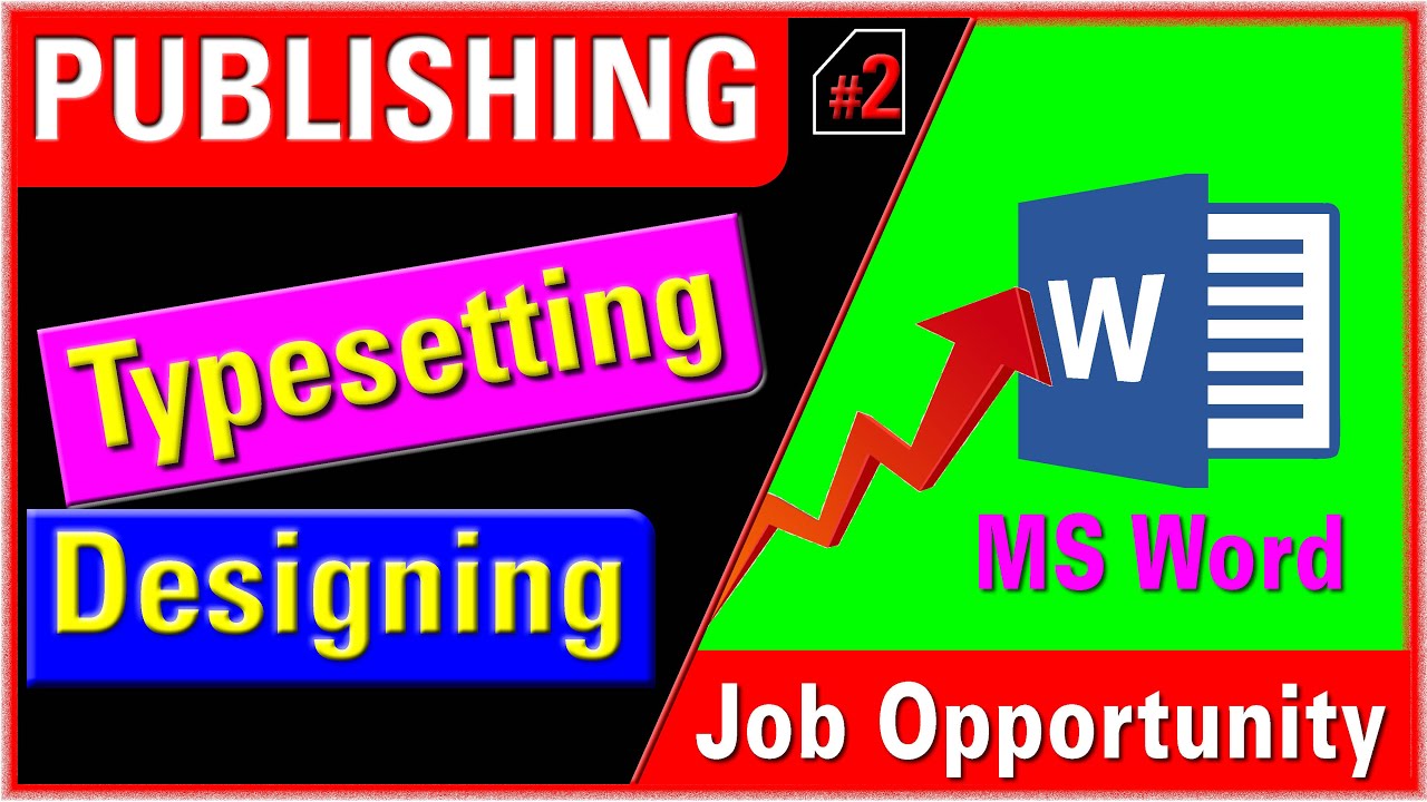 Book PUBLISHING / TYPESETTING: Step by Step Tutorials for Beginners (# ...