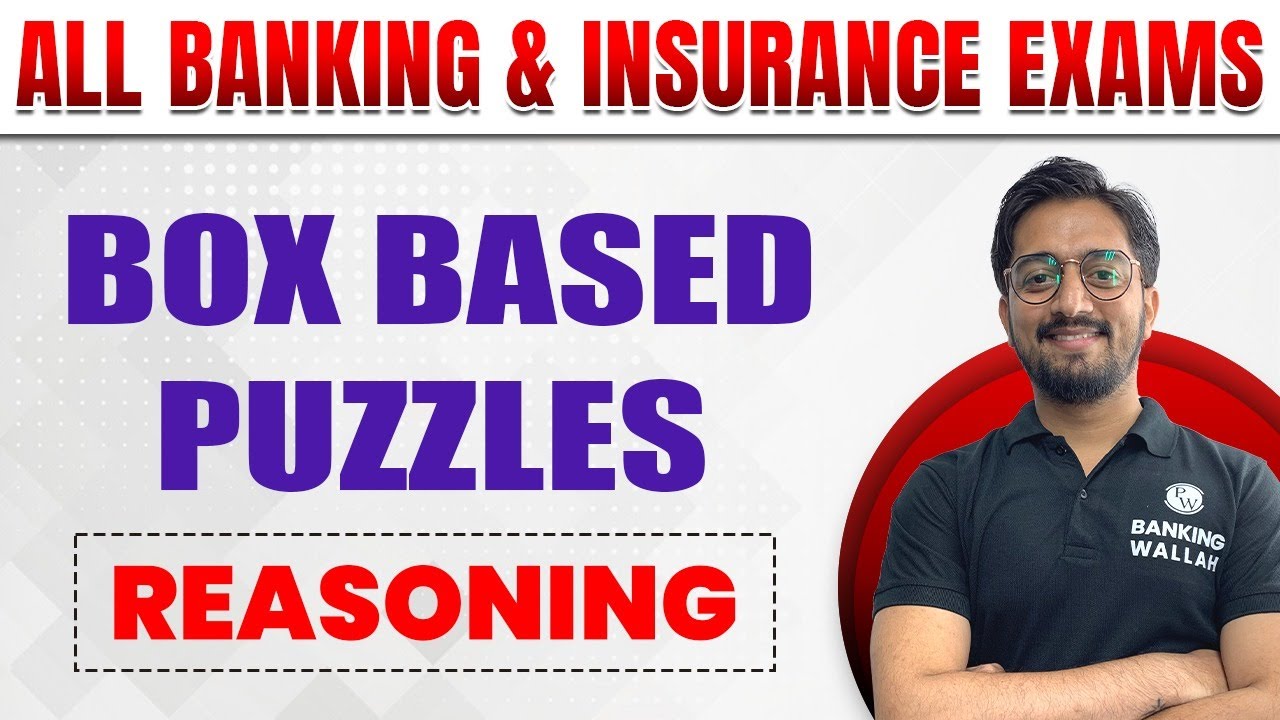 Box Based Puzzles | Reasoning | Banking and Insurance Exams | Sachin ...