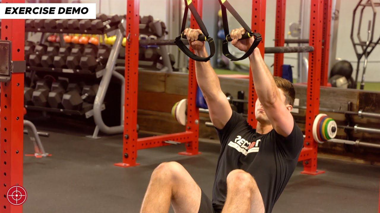 Seated Pull-Up with Suspension Trainer | Exercise Demo - YouTube