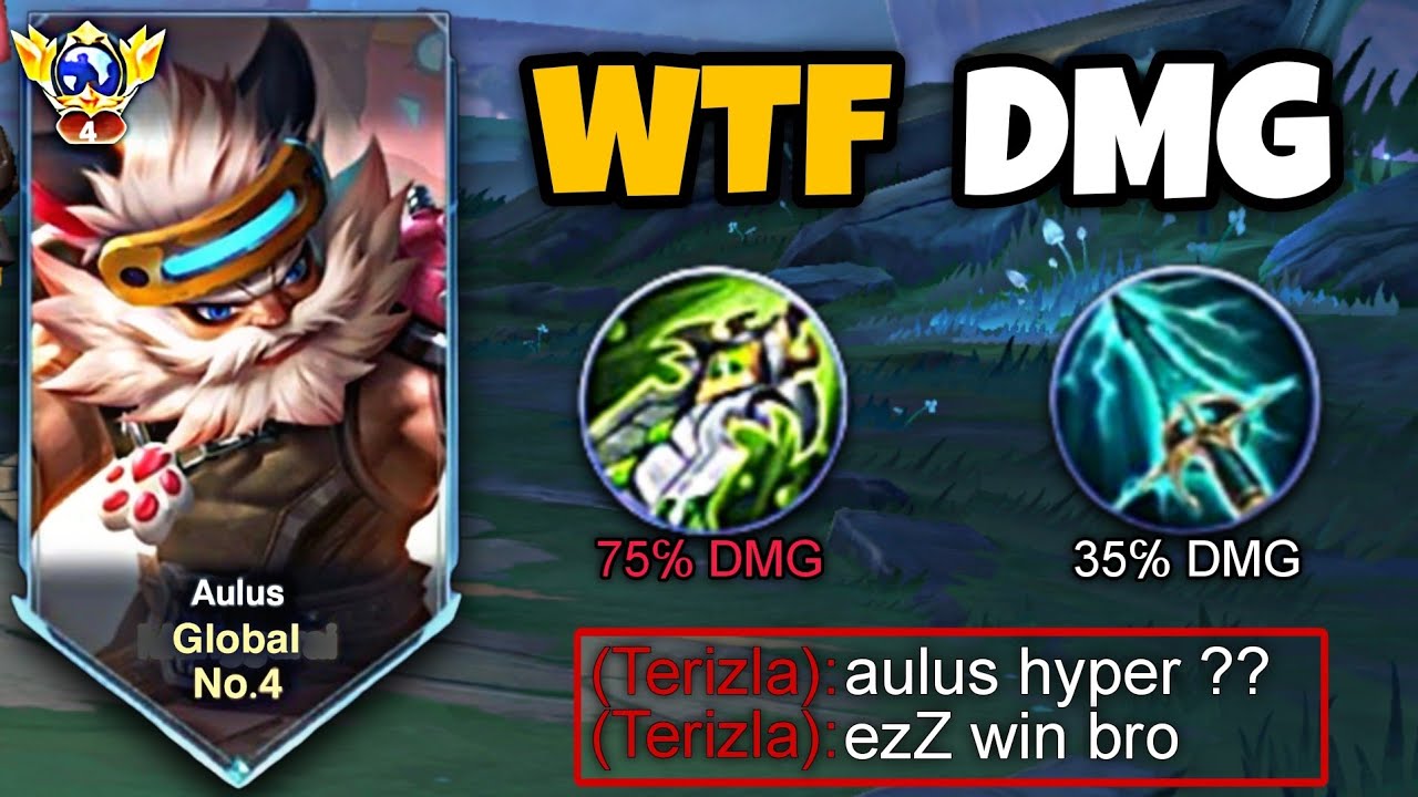 TOP GLOBAL AULUS BEST 1 HIT BUILD 2024! THIS BRUTAL INSANE BUILD IS ...