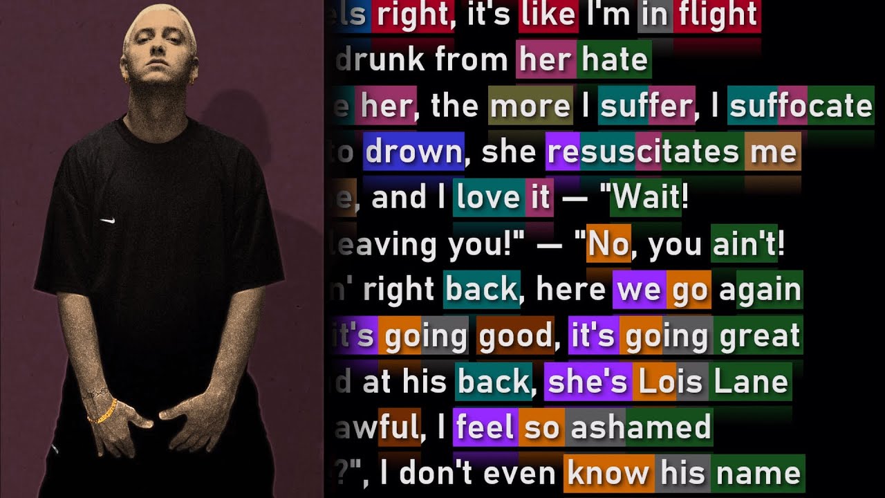 Eminem - Love The Way You Lie (Rhyme Scheme) - YouTube