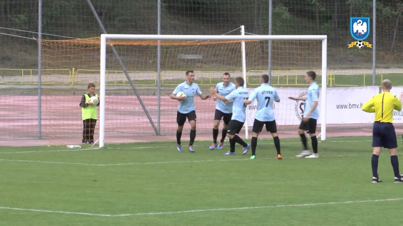 Jonavos "FK Lietava" - Kretingos "FK Minija" Santrauka 2015-09-12 - YouTube