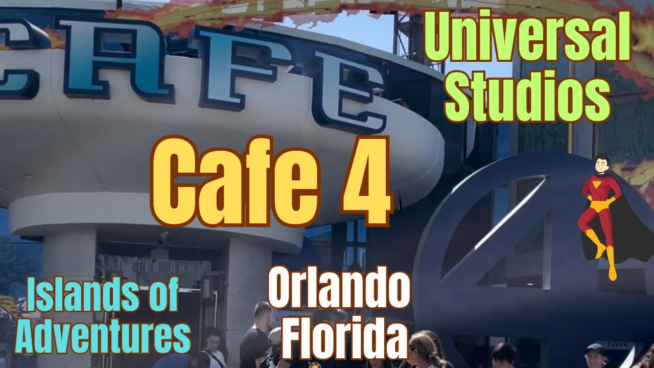Cafe 4 Universal Studios Orlando Islands of Adventure Casual Dining ...