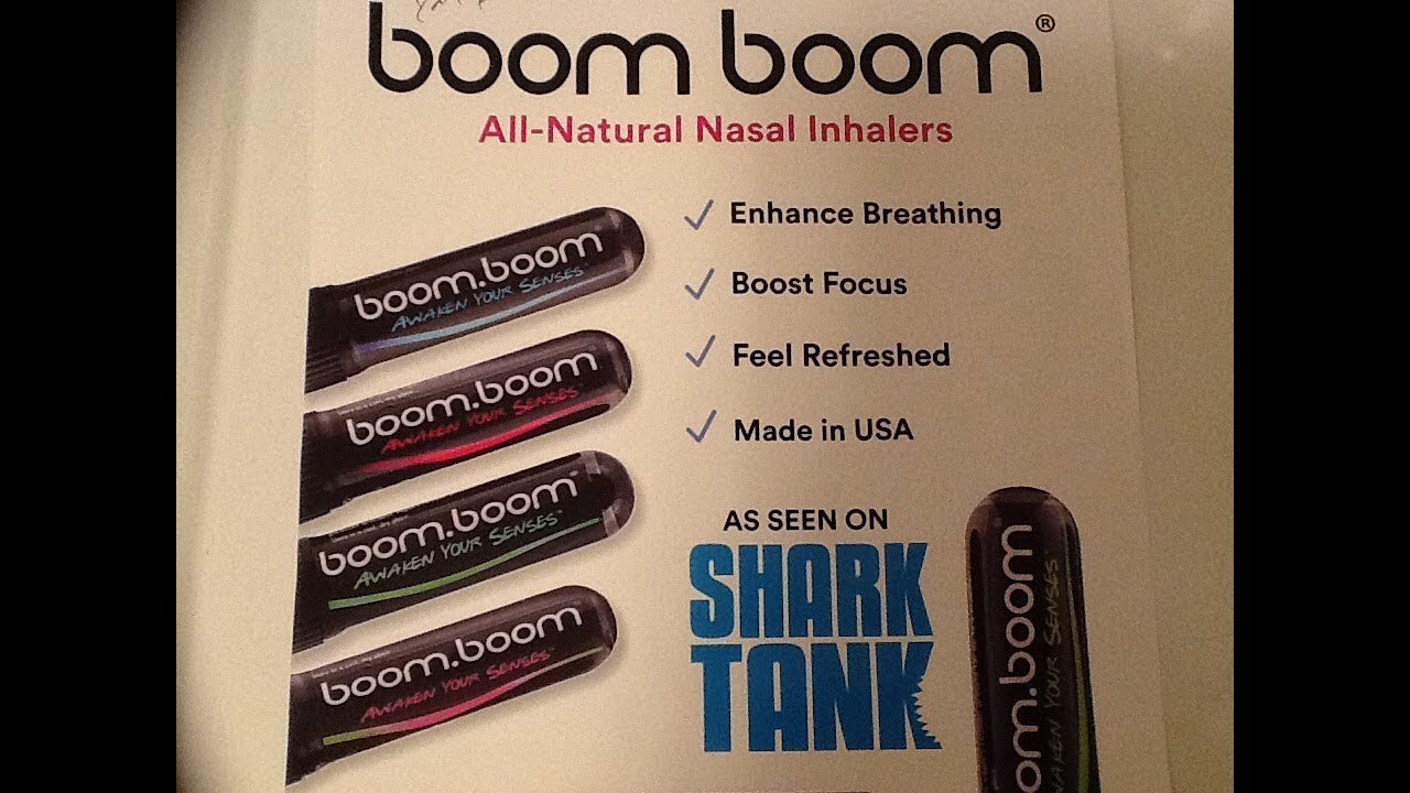 boom.boom® - All-Natural Nasal Inhalers - YouTube