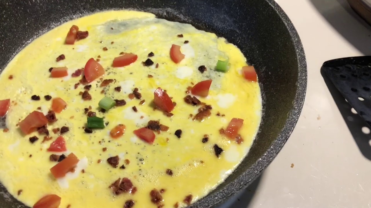 Wrap omelette western - YouTube