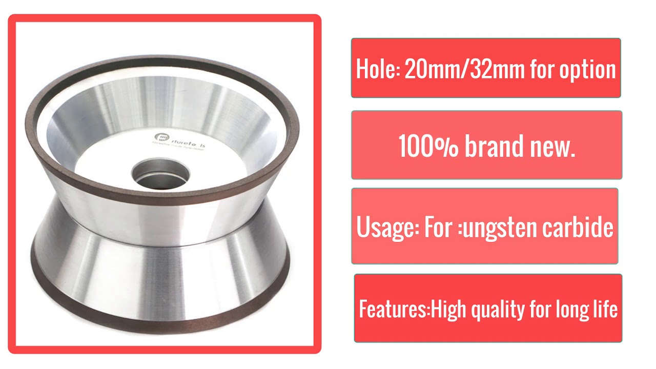 Best Diamond flaring cup wet grinding wheel BW bowl shape diamond ...