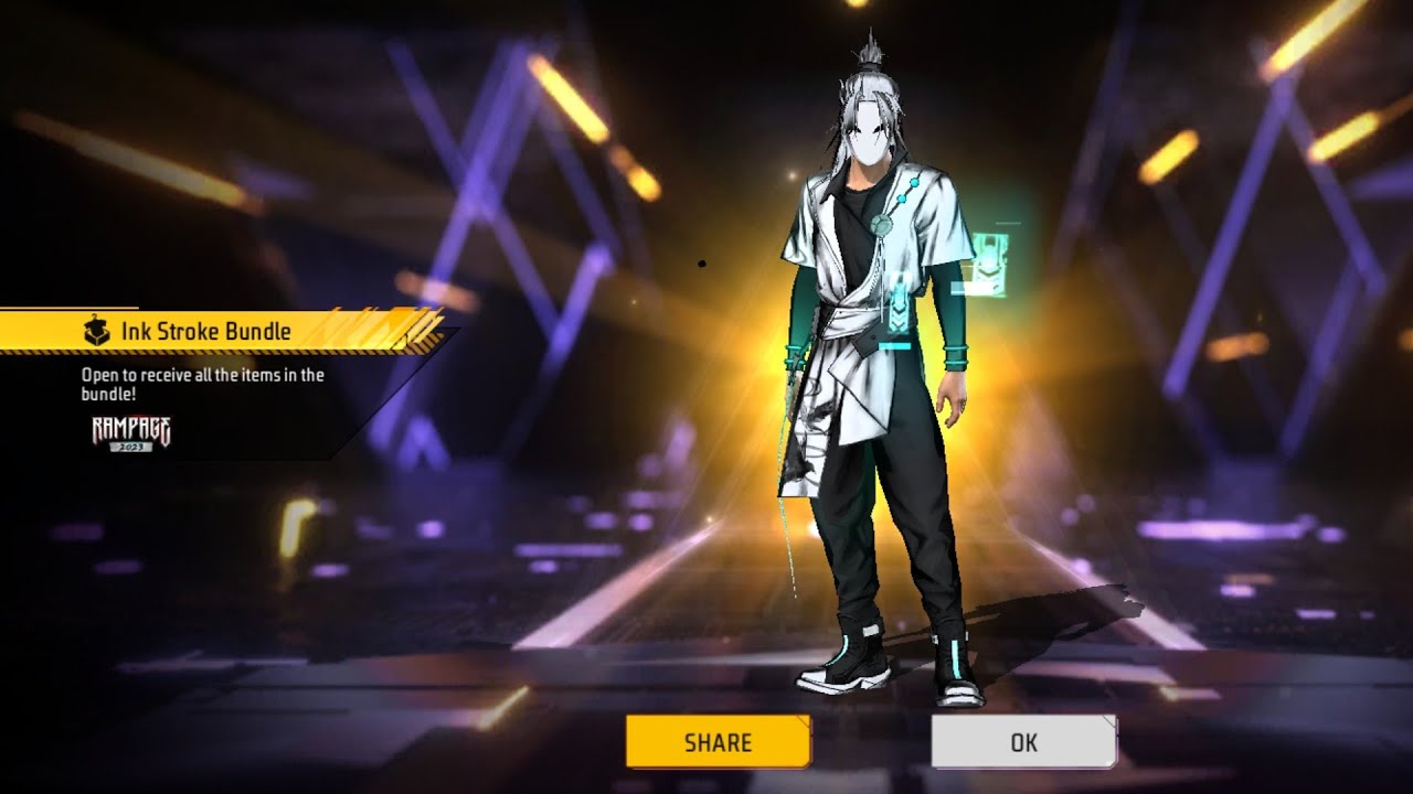 FREE FIRE NEW INK RING EVENT | NEW INK STROKE BUNDLE | FF NEW EVENT ...