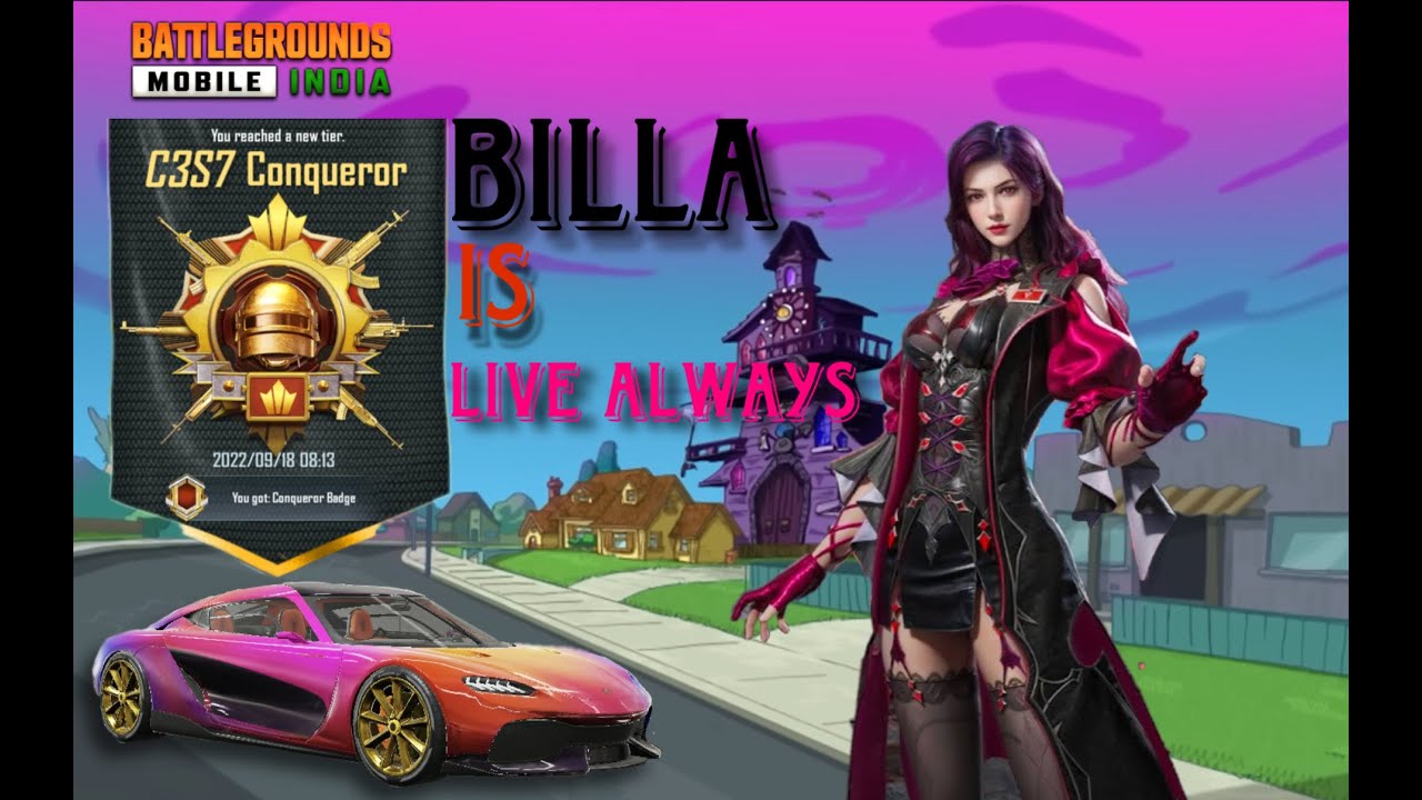 Billa live Bgmi | BILLA BABY | #crimsion #castle #bgmi - YouTube