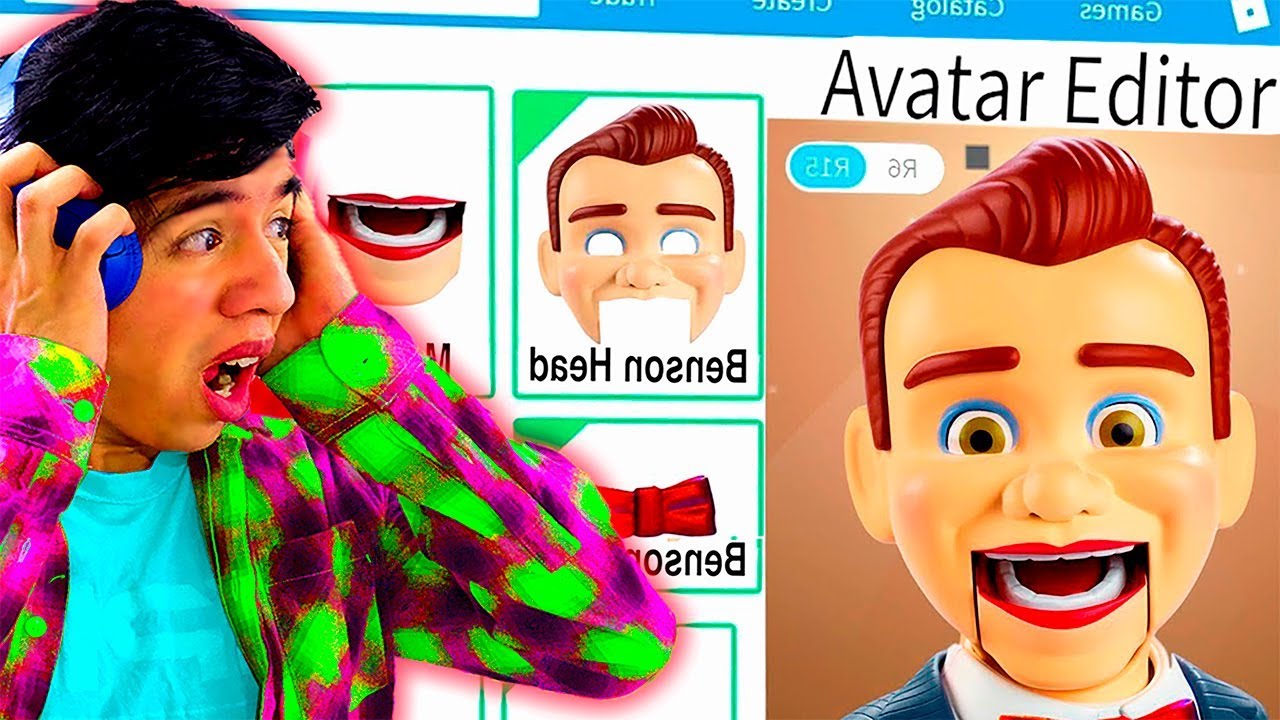 Creamos el PERFIL de BENSON en ROBLOX !! | Slappy de TOY STORY 4 ...