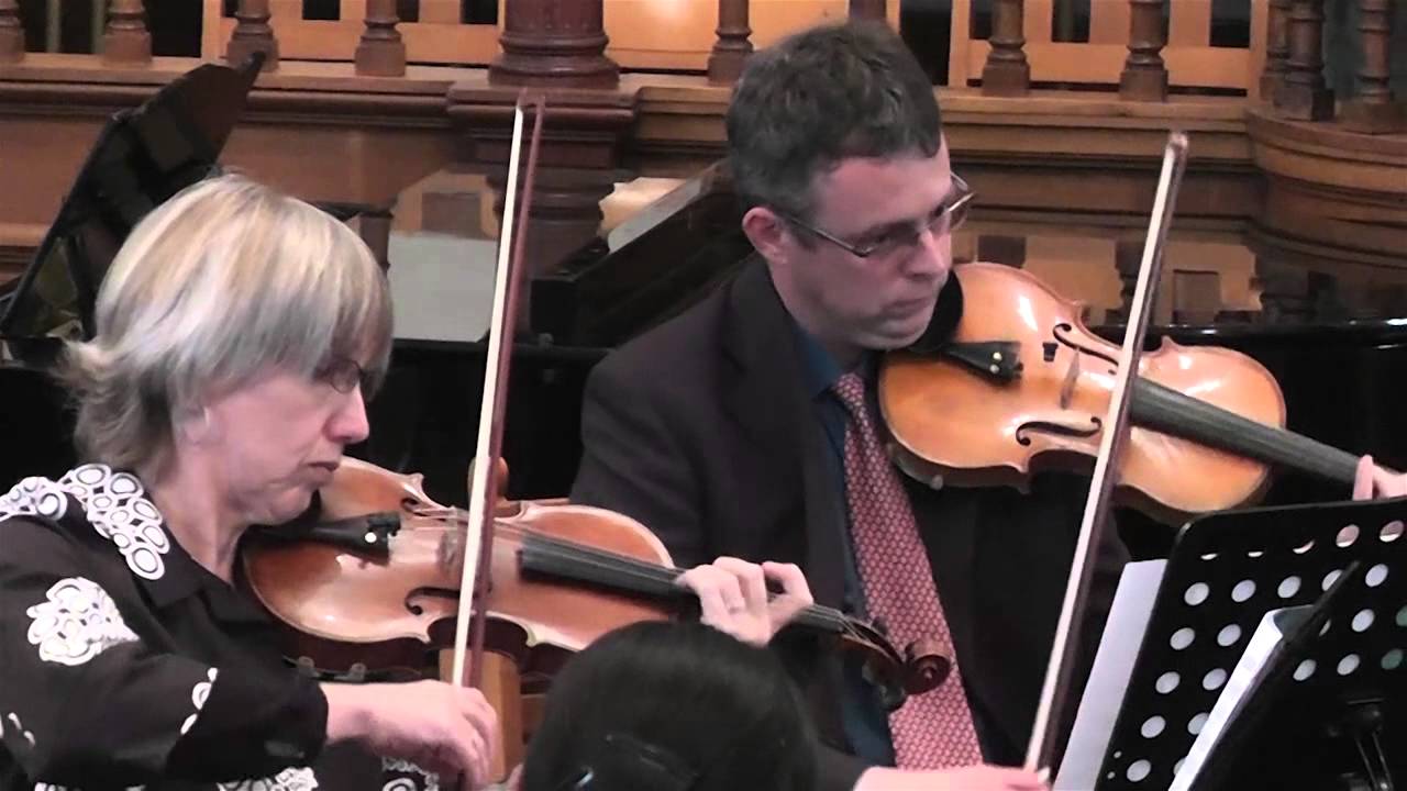 Thomas Rajna's World premiere of String Quartet no 2 1st Movement ...