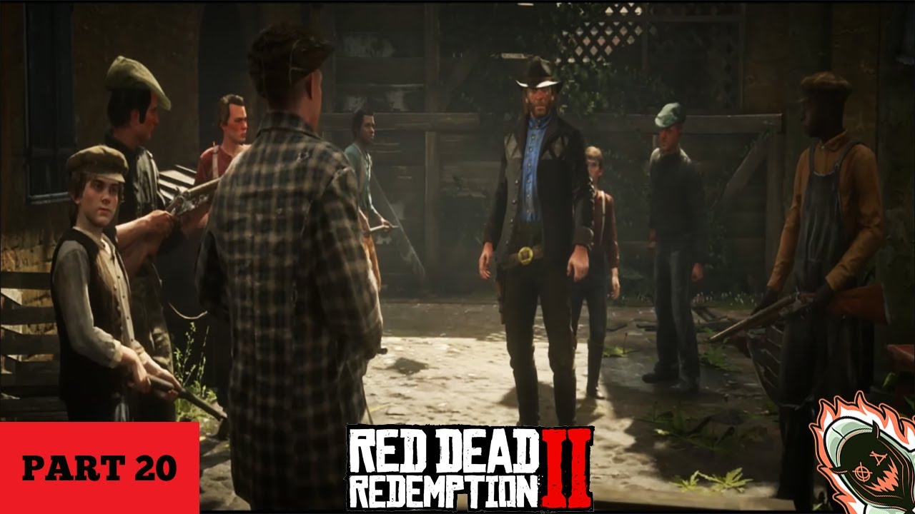 RED DEAD REDEMPTION 2 - *BLIND* PLAYTHROUGH - PART 20 - THE HUNT FOR ...