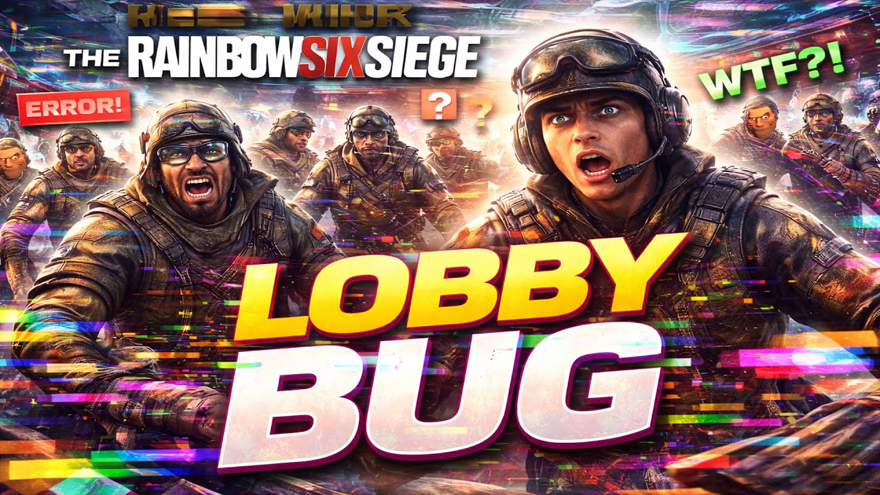 Rainbow Six Siege lobby bug - YouTube