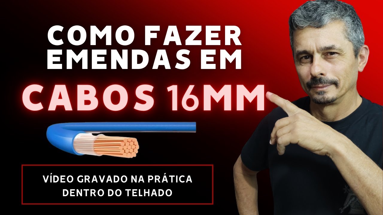 Formas de emendas em cabos 16mm - YouTube
