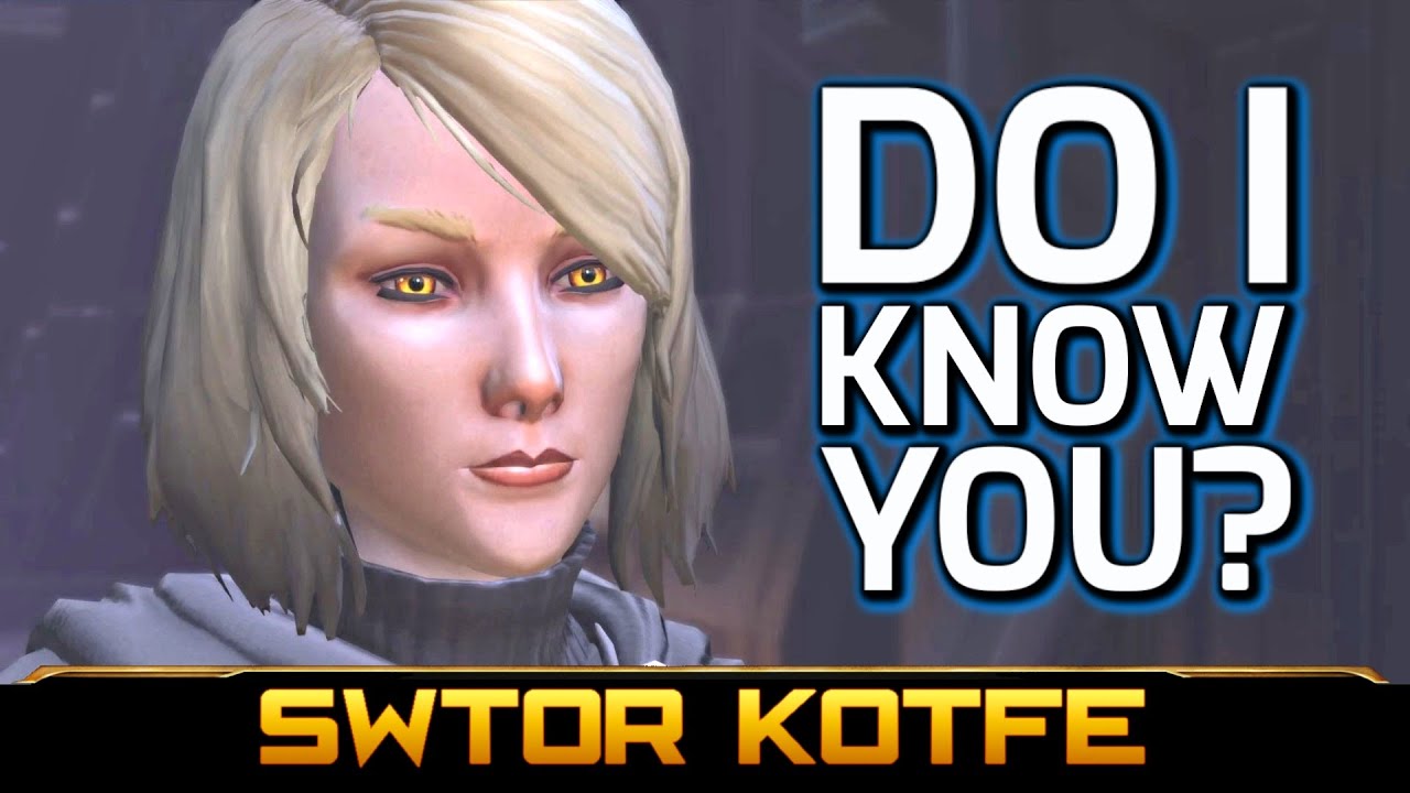 SWTOR KOTFE Not Recognizing Lana Beniko in Chapter 3, Knights of the ...