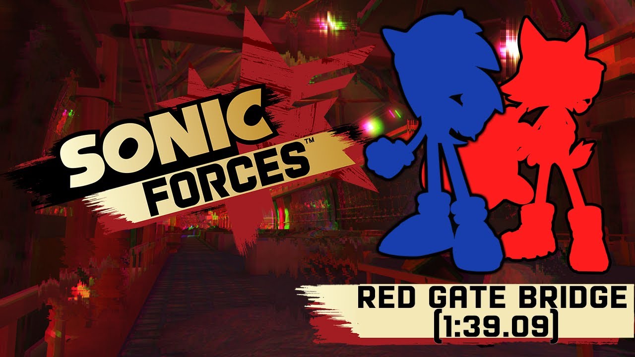 Sonic Forces (PC) Red Gate Bridge (Normal - Drill) [1:39.09] - YouTube
