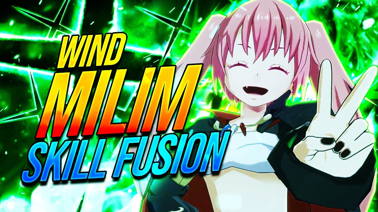 ACTUALLY A DECENT UPGRADE! WIND MILIM SKILL FUSION SHOWCASE! (Slime ...