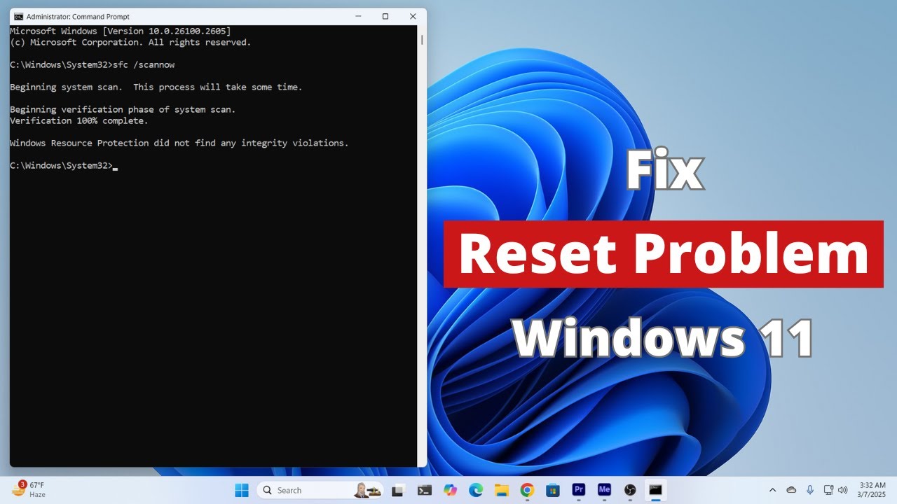 There Was a Problem Resetting Your PC - How to Fix Windows 11 Unable to ...