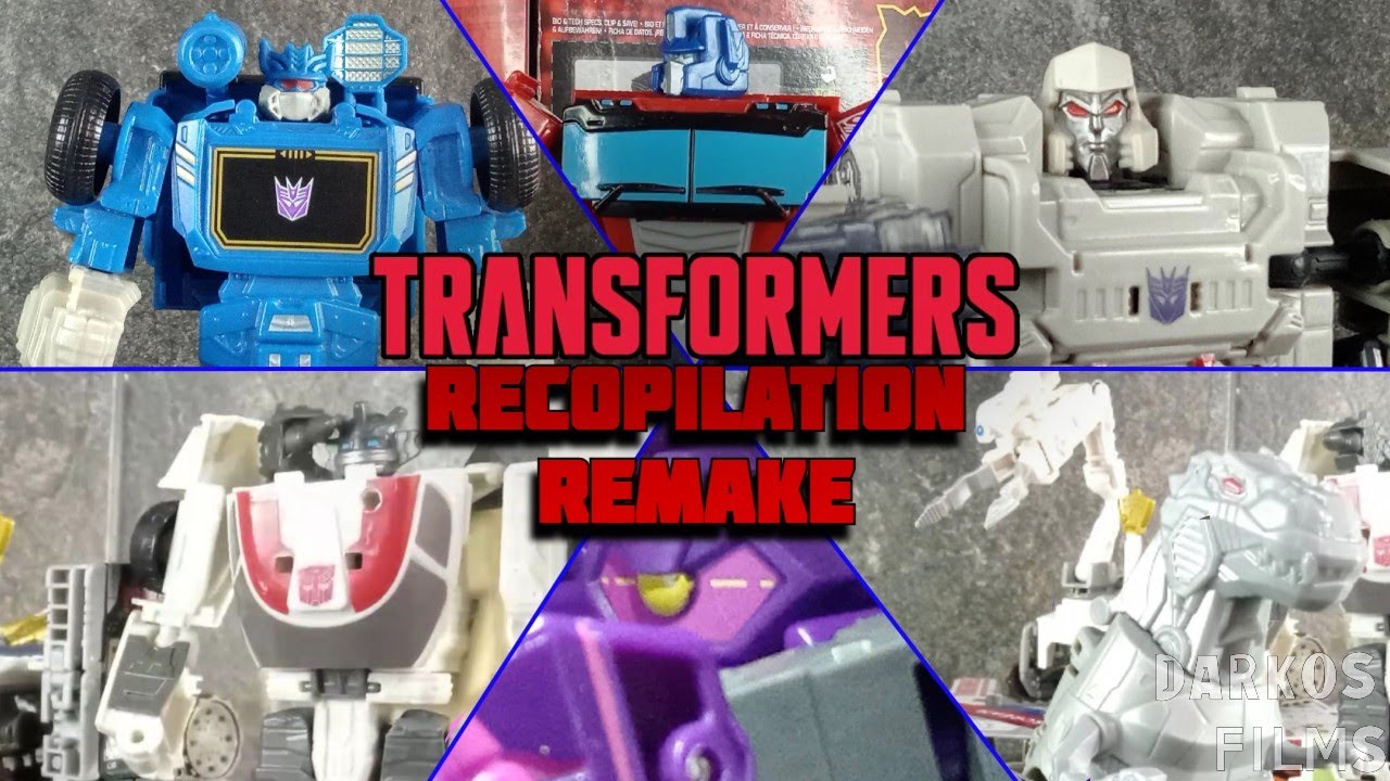 TRANFORMERS STOP MOTION RECOPILATION Remake #transformers #stopmotion ...