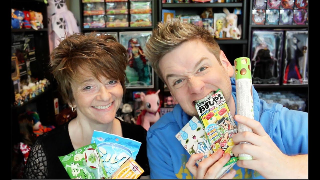 Japanese Candy Tasting Challenge with Chad Alan - YouTube