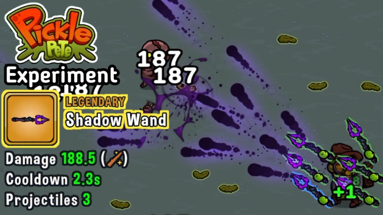 Shadow Wand - Experiment | Pickle Pete: survivor - YouTube