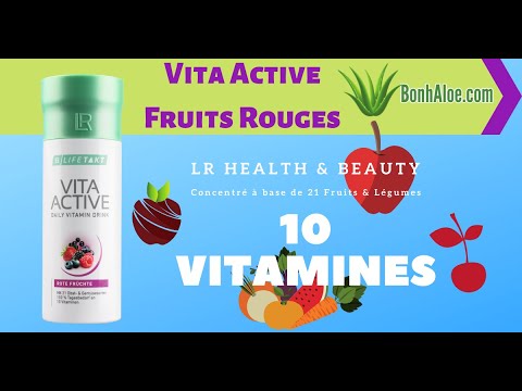 Vita Active, concentré de vitamines, naturel avec 21 fruits et légumes ...
