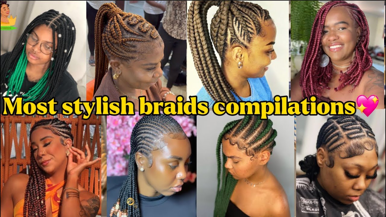 🦋🦋Ultimate African Braids Compilation: Stunning Styles for Every ...