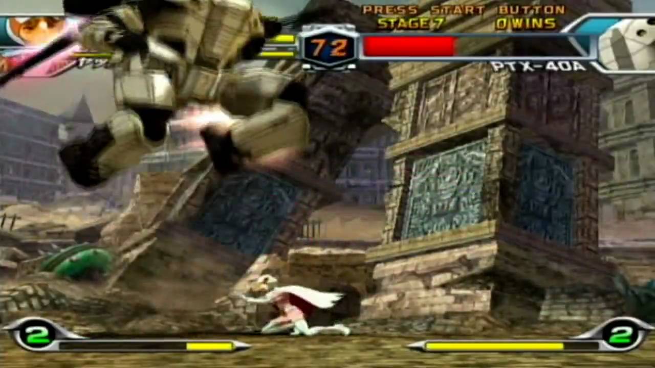 Tatsunoko VS Capcom - Yatterman-1 & Jun the Swan - Arcade Mode (Part 2 ...