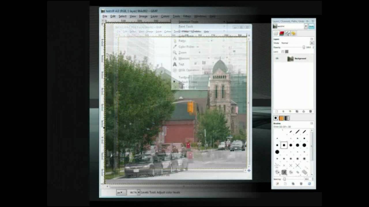 Photography Editing with Gimp: Levels Tutorial - YouTube
