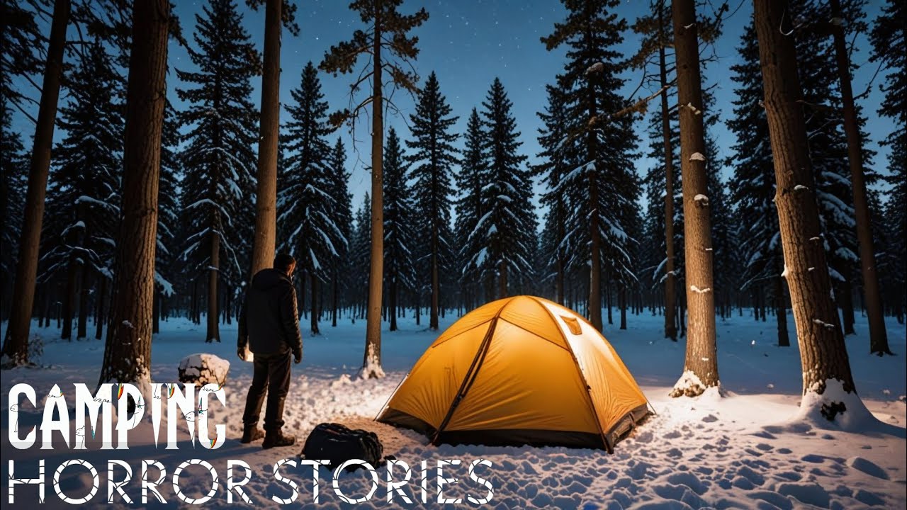 7 True Creepy Camping In The Woods HORROR Stories | With Rain Sounds ...