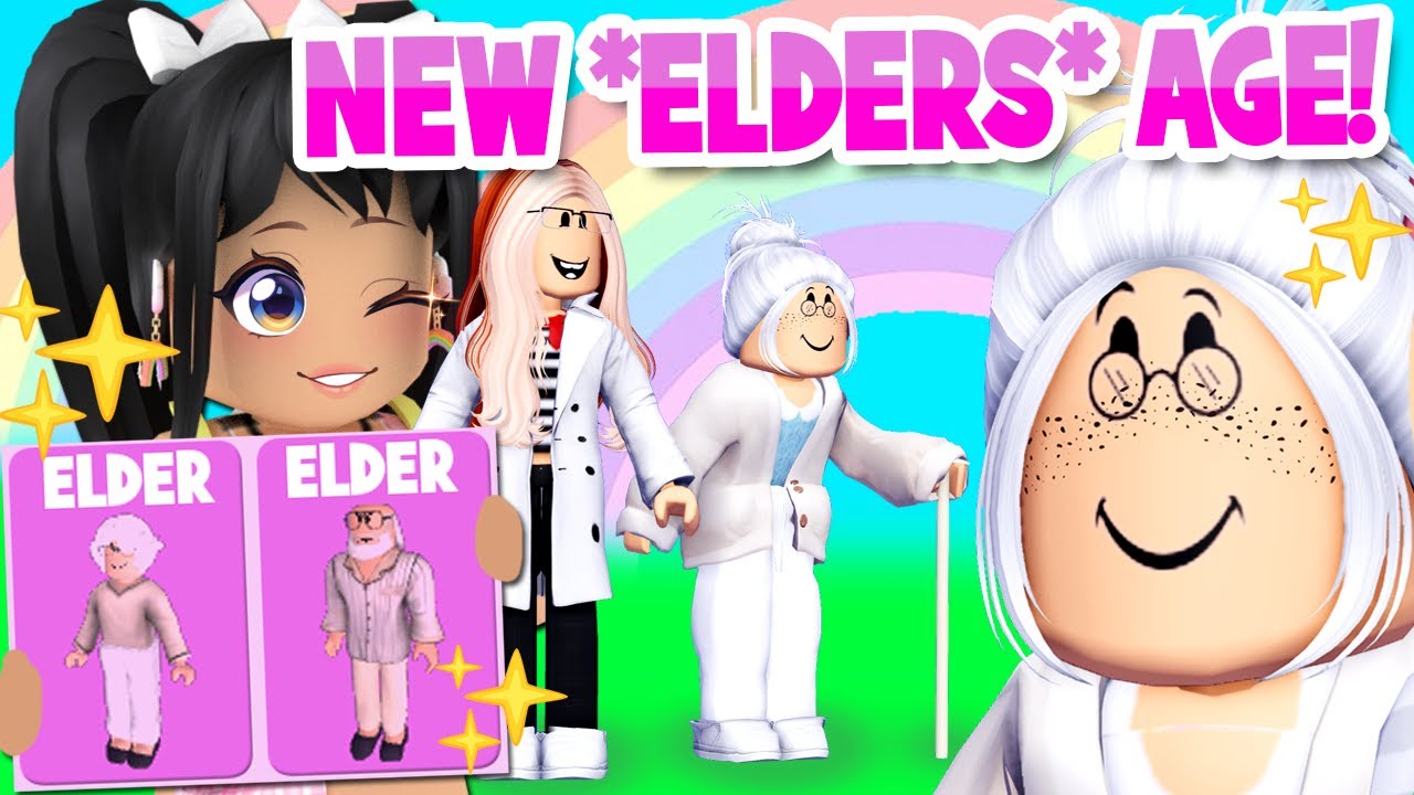 *NEW* ADULTS TURN INTO OLD ELDERS in CLUB ROBLOX UPDATE - YouTube