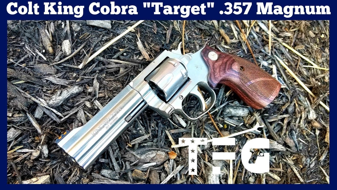 NEW Colt King Cobra "Target" .357 Magnum Revolver - TheFirearmGuy - YouTube