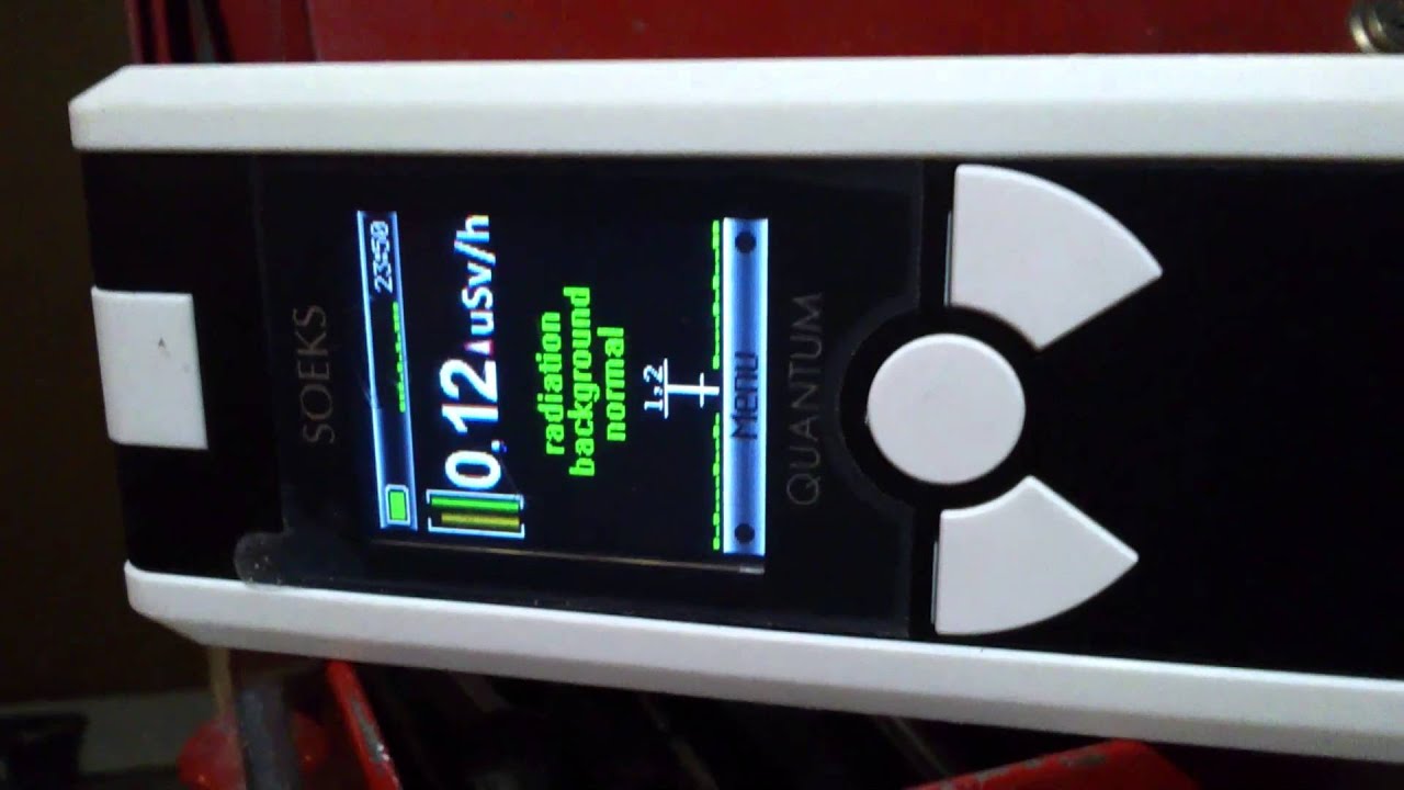 Geiger Counter Readings, 10- Downstairs - YouTube