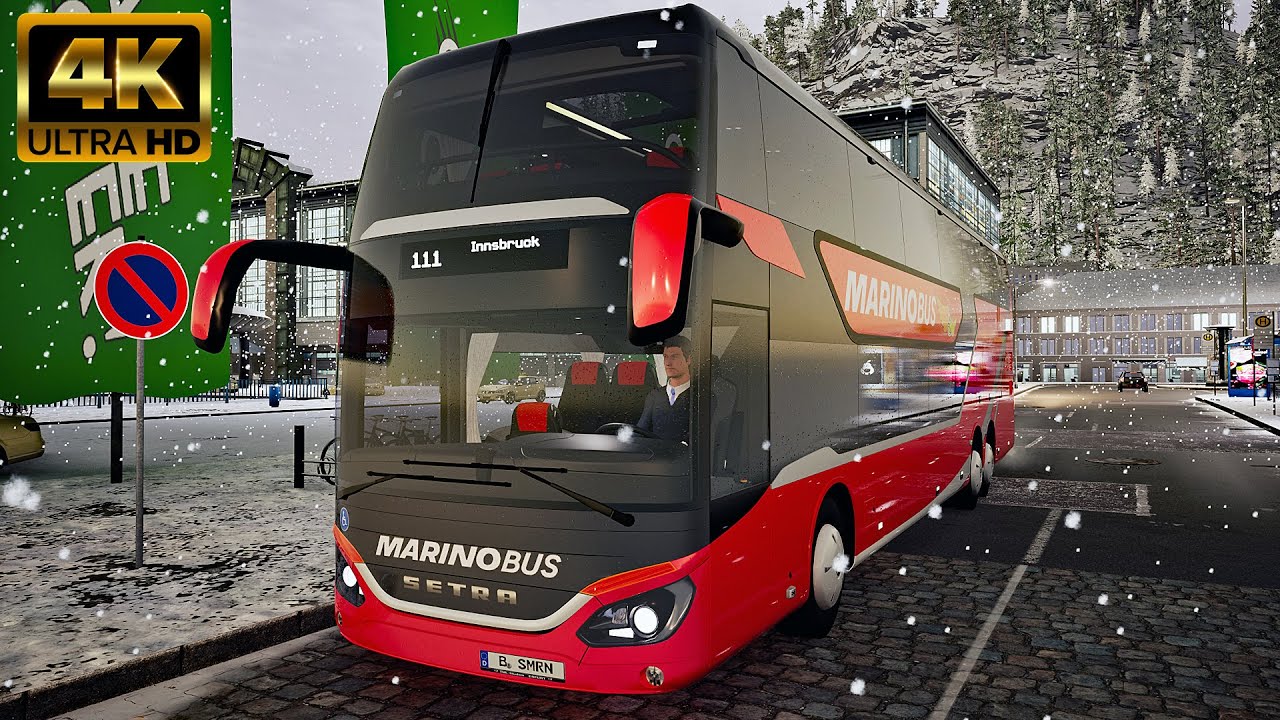 Fernbus Simulator "4K" Setra TopClass S 531 DT | Top Class DD - YouTube