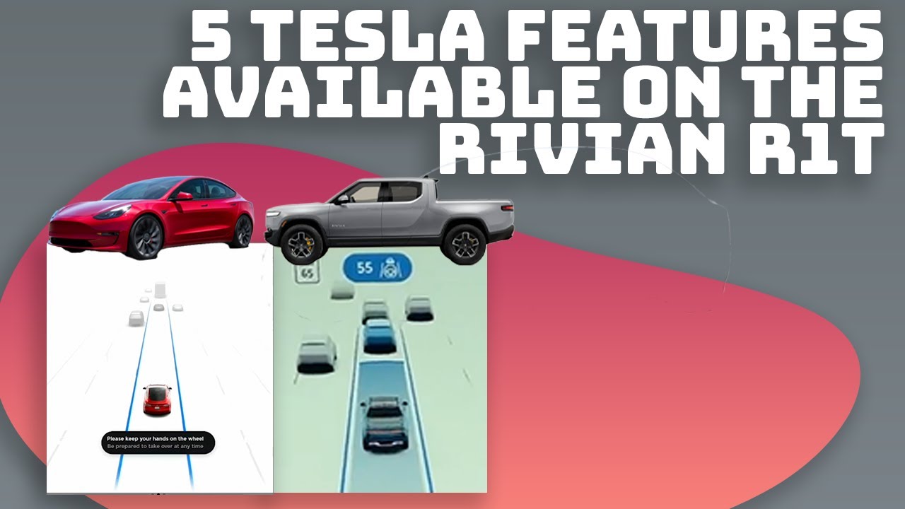 5 CLASSIC Tesla Features ALSO found in the Rivian R1t (Rivian R1t/R1S ...