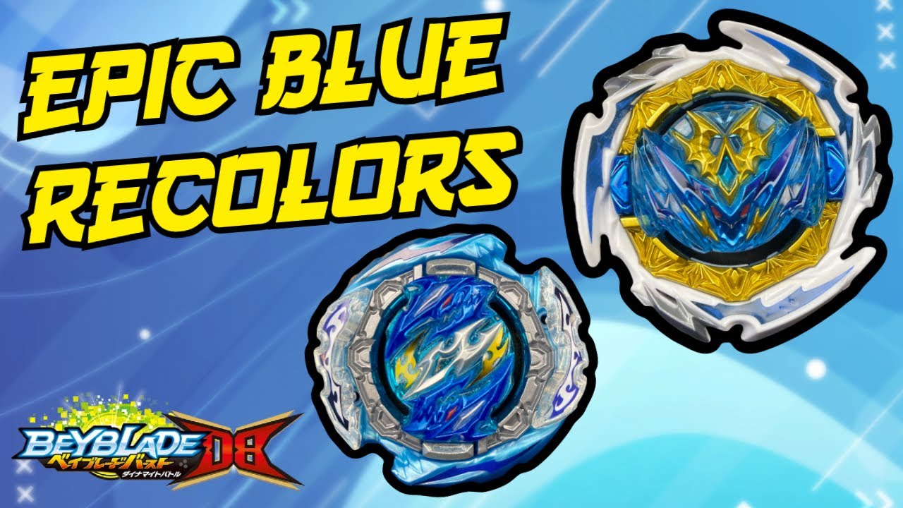EPIC Recolors of Dynamite Belial & Cyclone Ragnaruk! Beyblade Burst DB ...