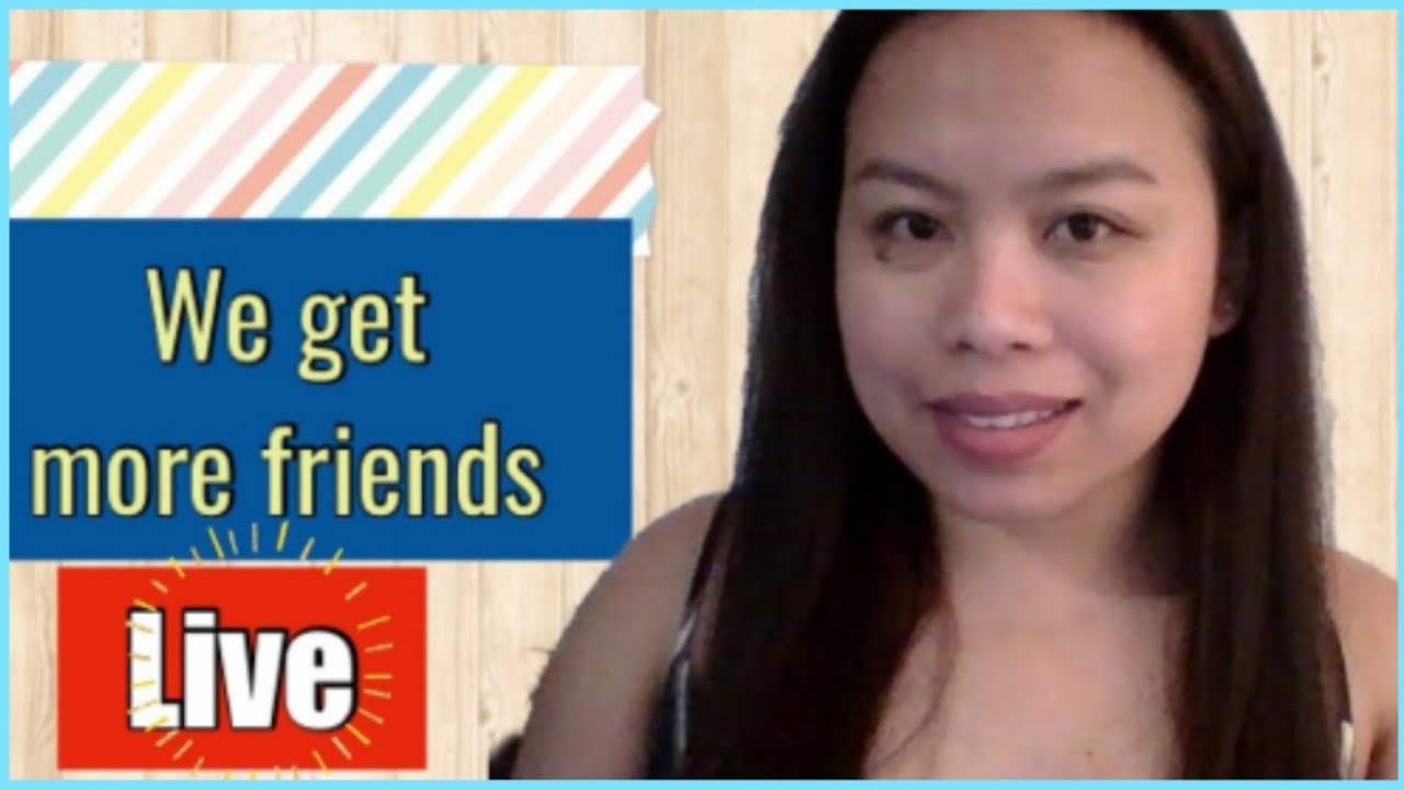 WE get more Friends.Short live - YouTube